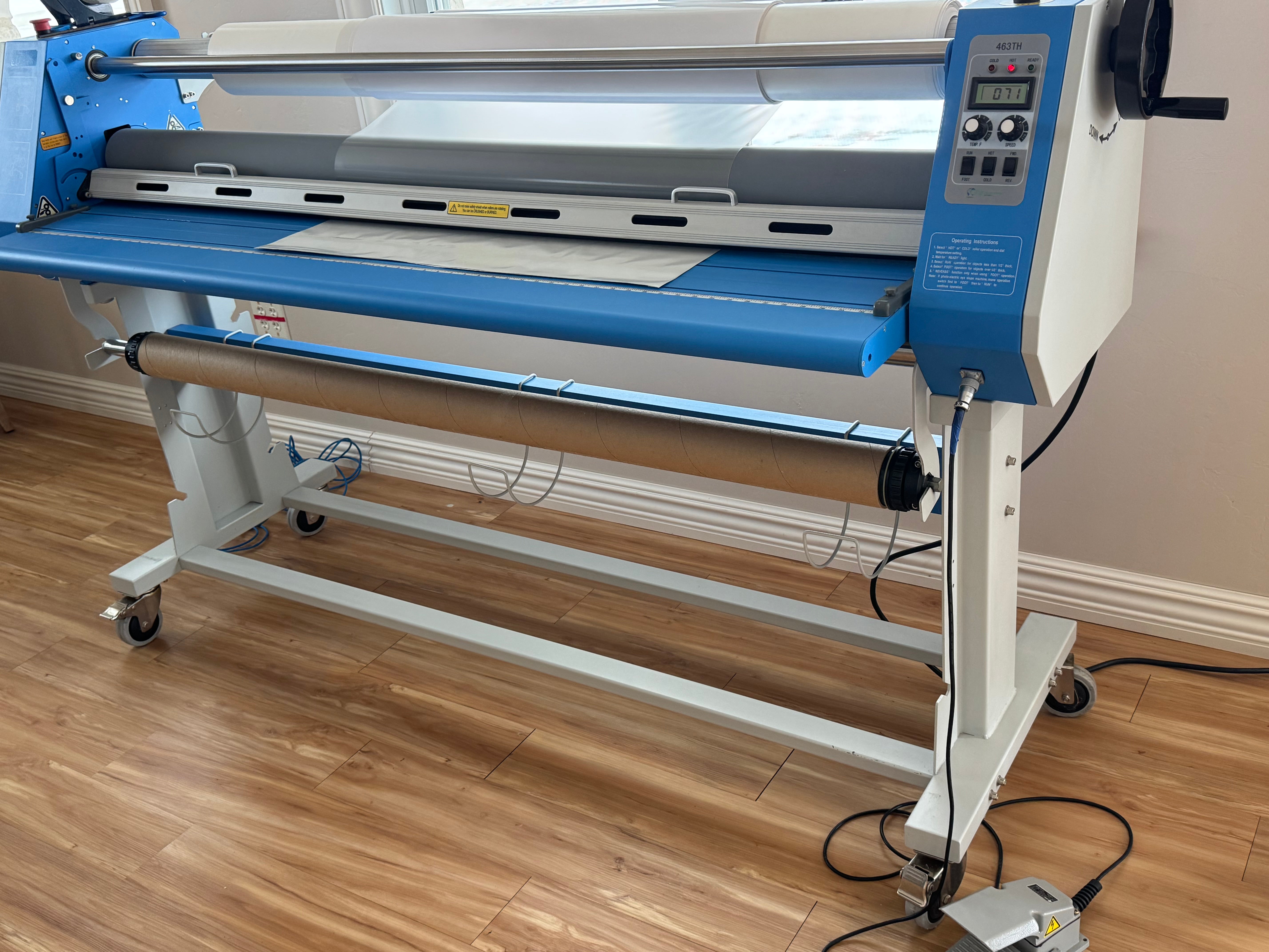 Demo GFP 463TH Laminator Heat Assist – Einstein Graphic Services